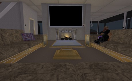 Second Life Marketplace - Living Room Set with lighting