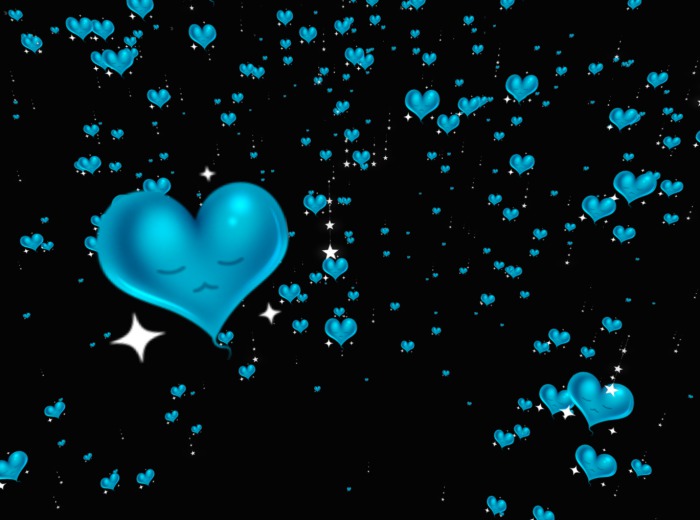 Second Life Marketplace - blue sad Hearts (Fee Gift) \\ by Color Alchemists