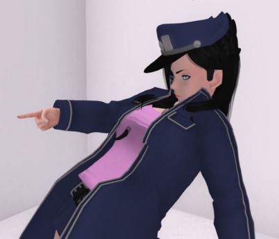 Second Life Marketplace - Delinquent School Cap And Full Perm Mesh Spikes
