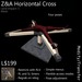 Second Life Marketplace - Z&A Horizontal Cross (Light)