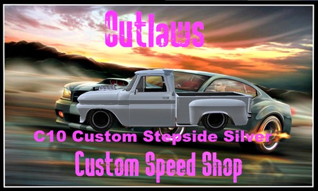 Second Life Marketplace - (OCSS) C10 Custom Stepside Silver