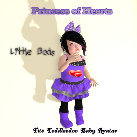 Second Life Marketplace - ! [Little Badz Inc] ! Princess of Hearts