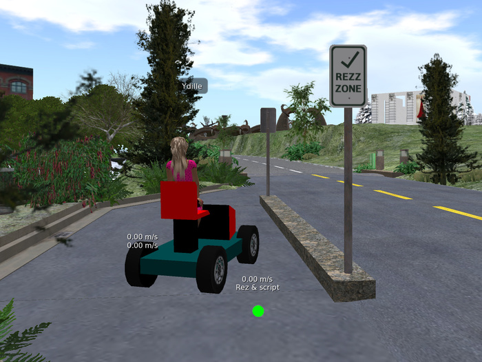 Second Life Marketplace Rez And Script Place Sensor And Travel Tool Hud