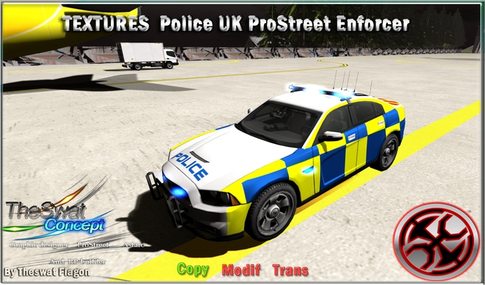 Second Life Marketplace - TEXTURES Police UK ProStreet Enforcer ...