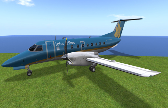 Second Life Marketplace - D-120 Paint: Lotus Airlines
