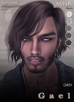 Second Life Marketplace - MINA - Gael - Grey