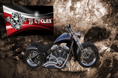 Second Life Marketplace - JJ CYCLES ~ 2016 S&S Springer Custom