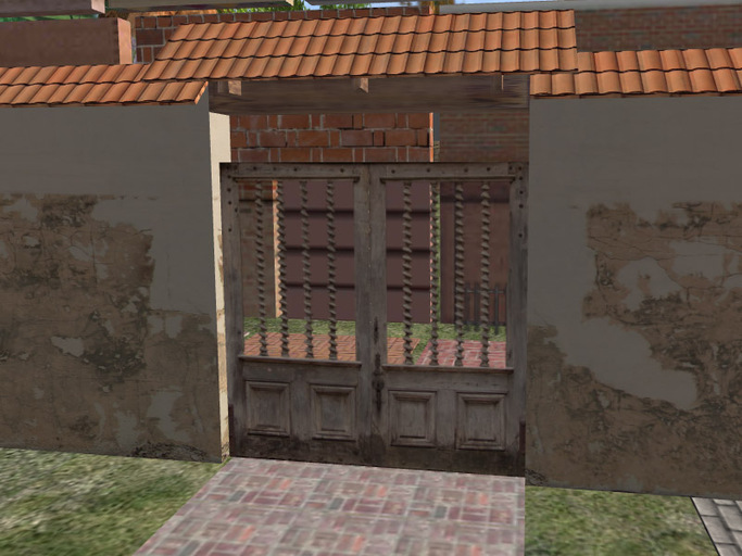 Second Life Marketplace - Spanish Gate, Garden Gate, Mexican Style Gate ...