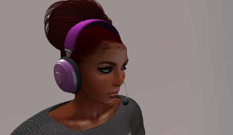 Second Life Marketplace - HEADPHONE pink