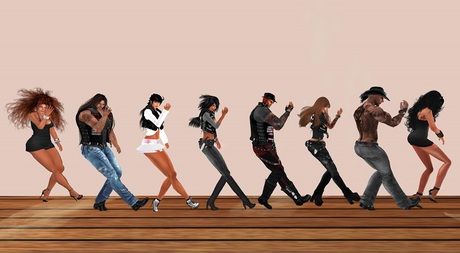 Second Life Marketplace - Updated Elite Line Dance Pads (Multi-An) (Set ...