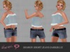 Second Life Marketplace - DEMO SHARON SHORT JEANS BLUE- MargoC