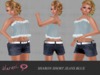 Second Life Marketplace - DEMO SHARON SHORT JEANS DARKBLUE- MargoC