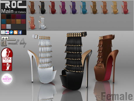 Second Life Marketplace - ::ROC:: Candice Heels