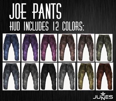 Second Life Marketplace - JUNES Joe Pant with HUD
