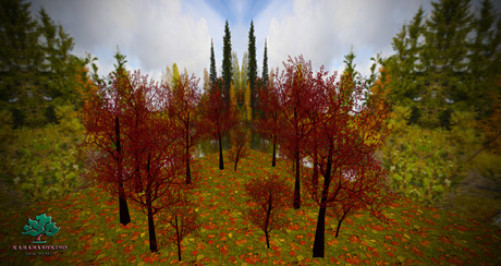 Second Life Marketplace - Autumn skybox 64 X 64 m - Copy