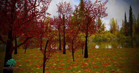 Second Life Marketplace - Autumn skybox 64 X 64 m - Copy