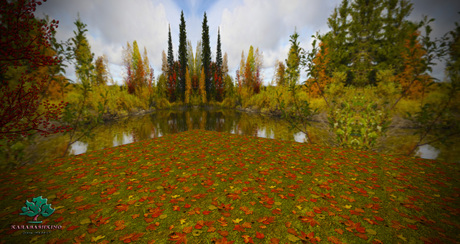 Second Life Marketplace - Autumn skybox 64 X 64 m - Copy