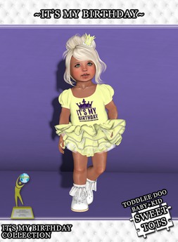 Second Life Marketplace - *Sweet Tots*~TD BirthdayG ~ It's My Birthday