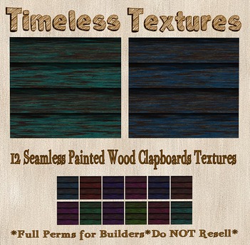 Second Life Marketplace - 12 Seamless Painted Wood Clapboards Timeless ...
