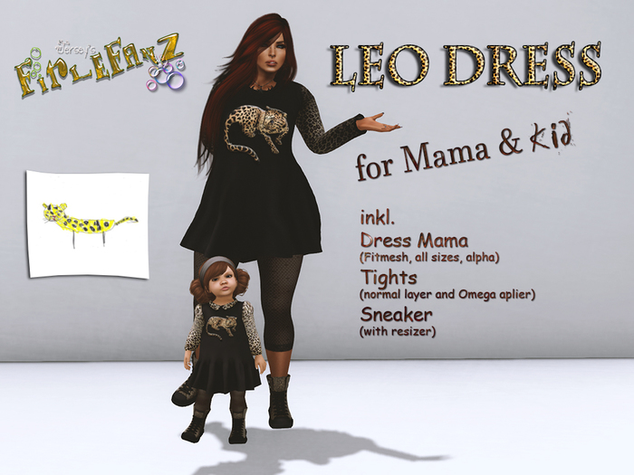 Second Life Marketplace - Leo Dress Mama