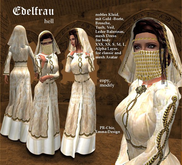 Second Life Marketplace Rp Chic Edelfrau Dress Hell