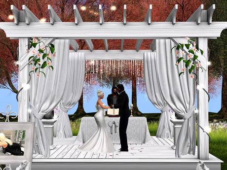 Second Life Marketplace - GW Wedding Pergola Venue