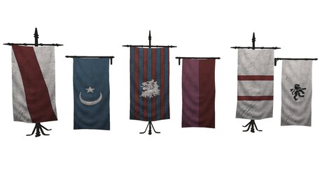 Second Life Marketplace - Worlds End - Heraldic Banners