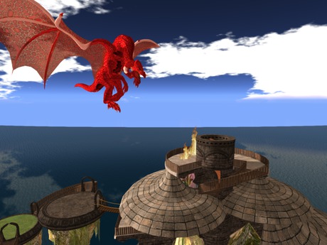 Second Life Marketplace - Animated Attacking Dragon