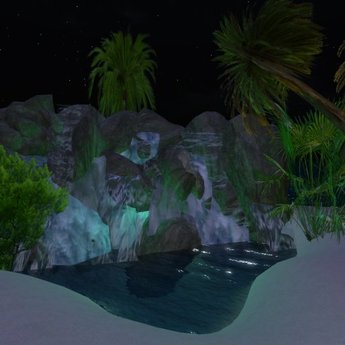 Second Life Marketplace - Tropics Waterfall - BOXED