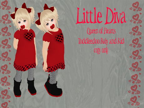 Second Life Marketplace - ~Little Diva~Queen of Hearts