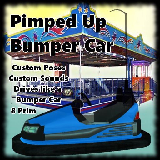 Second Life Marketplace - bumper car pimped up