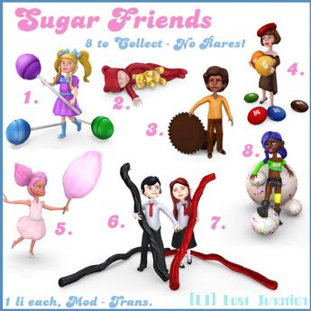 Second Life Marketplace - Sugar Friends - Tini Gummi