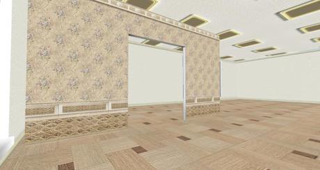 Second Life Marketplace - Wall_with_a_doorway_(rectangle)_v2