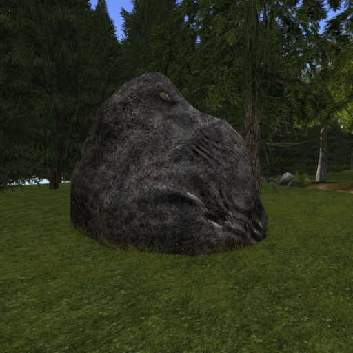 Second Life Marketplace - Fox Confessor - Shattered Boulder - Low Prim ...