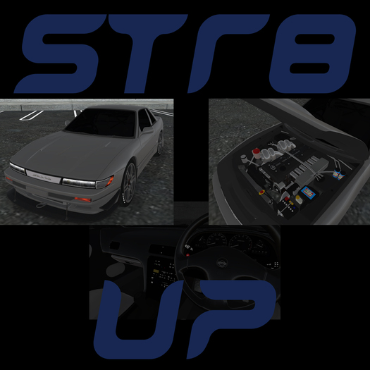 Second Life Marketplace - Str8 Up Convertible 92' S13 Club K 2JZ + D2 ...
