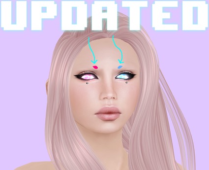 Second Life Marketplace - {KP} Dots Eyebrows - Tintable