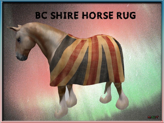 Second Life Marketplace - BC Shire Horse Rug 18 Box