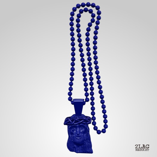 Second Life Marketplace - 2LAG: JESUS CHAIN / blue-1
