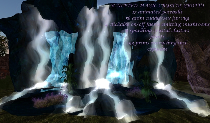 Second Life Marketplace - Kirina's Magic Crystal Grotto - Kirina's ...