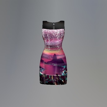 Second Life Marketplace - Sunset Rio Mesh Dress