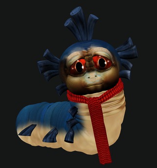 Second Life Marketplace - : Lewd : Ello ! Labyrinth Shoulder worm