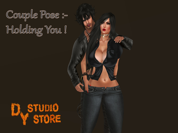 Second Life Marketplace - DyStudio Couple Pose Holding You
