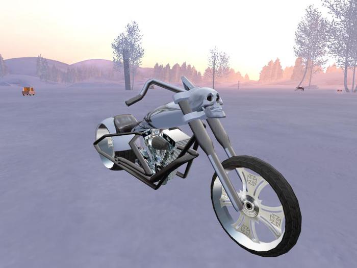 Second Life Marketplace - Bone Crystal Grim Reaper Bike
