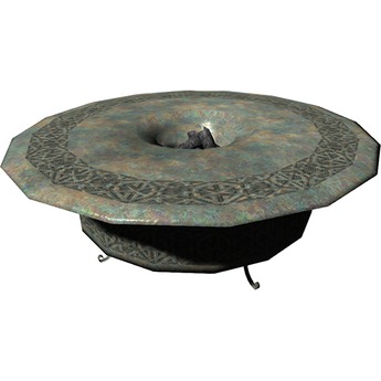 Second Life Marketplace - {sV} Moroccan Fire Pit Table