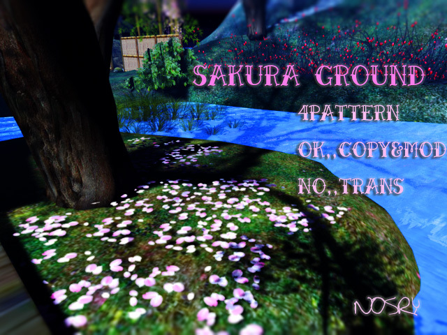 Second Life Marketplace - NOSRY sakura ground