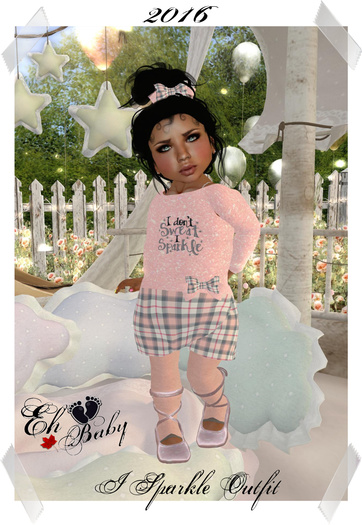 Second Life Marketplace - EH Baby ~ I Sparkle Outfit