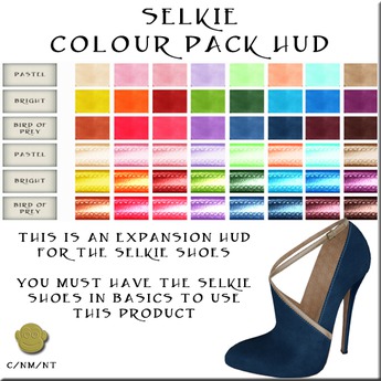 Second Life Marketplace - BM Selkie Expansion HUD Colour Pack