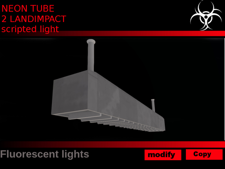 Second Life Marketplace - VIRAL. NEON TUBE, Fluorescent Light [2 LI ...