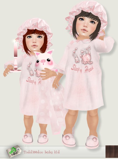 Second Life Marketplace - NRs!-Toddleedoo-[b-k]-Lill Miss Sleepy Head ...