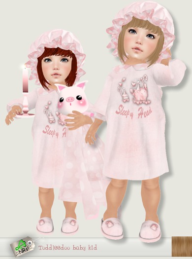 Second Life Marketplace - NRs!-Toddleedoo-[b-k]-Lill Miss Sleepy Head ...